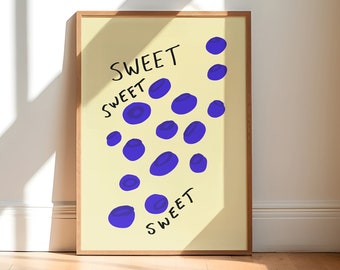 Scones Art Print, Desserts Poster, British Dessert Art Print, Scones ...