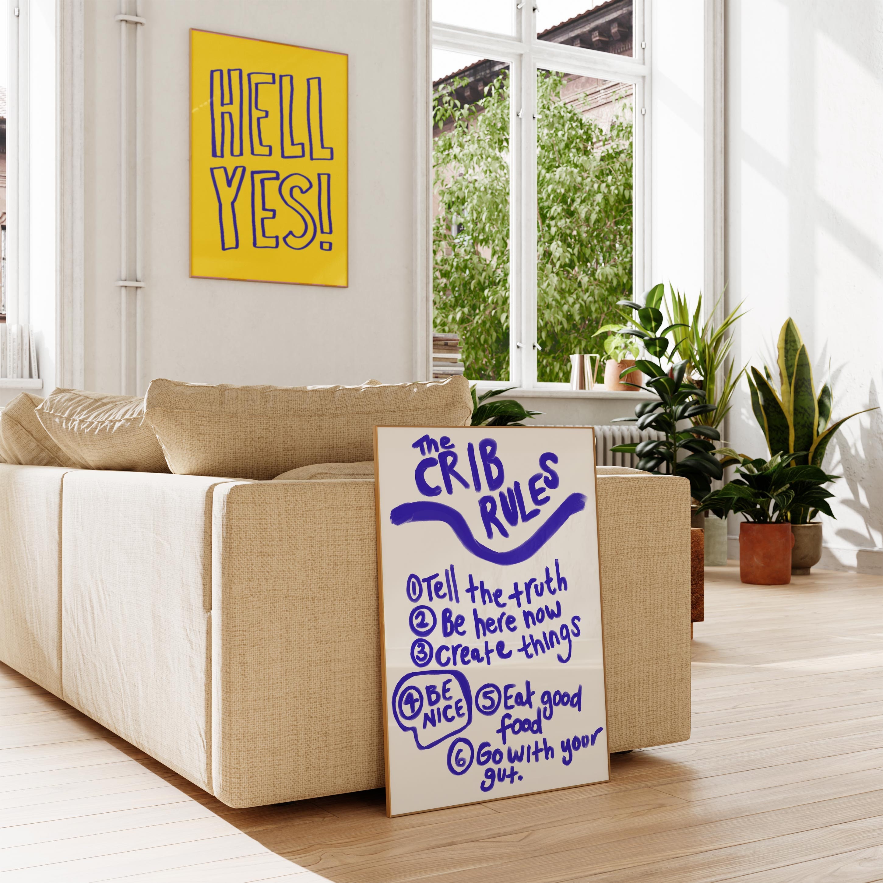 The Rules Art Print, House Rules Art, Home Gift, Crib Rules, Home Decor ...