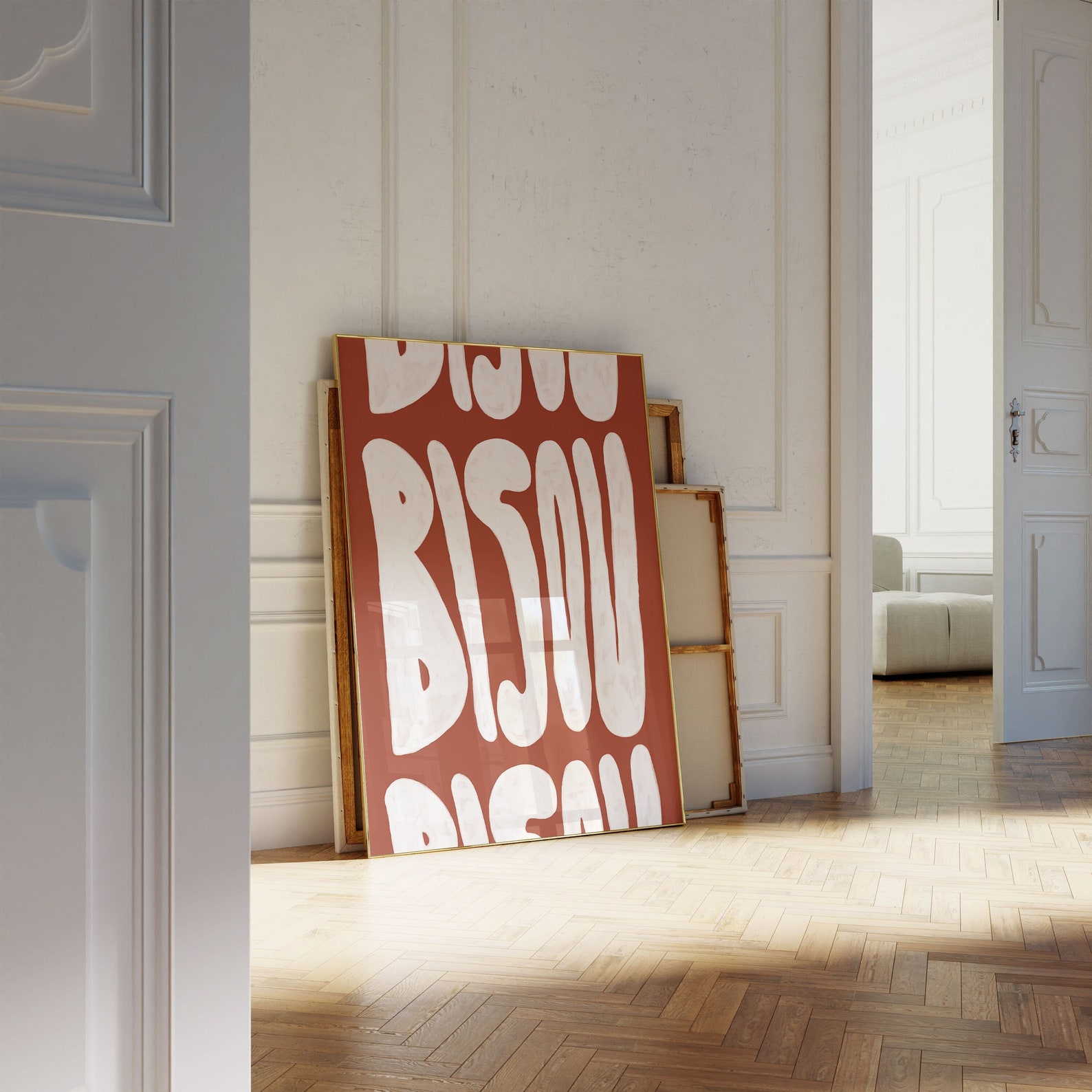 Bisou Poster, French Kiss Print, Typographic Print, Kiss Poster, French ...