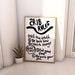 The Rules Art Print House Rules Art Home Gift Black and - Etsy