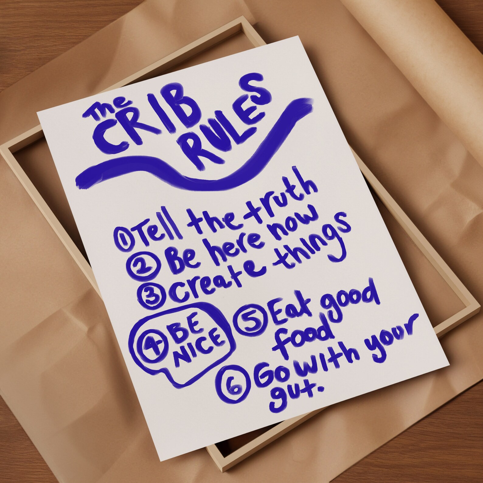 The Rules Art Print, House Rules Art, Home Gift, Crib Rules, Home Decor ...