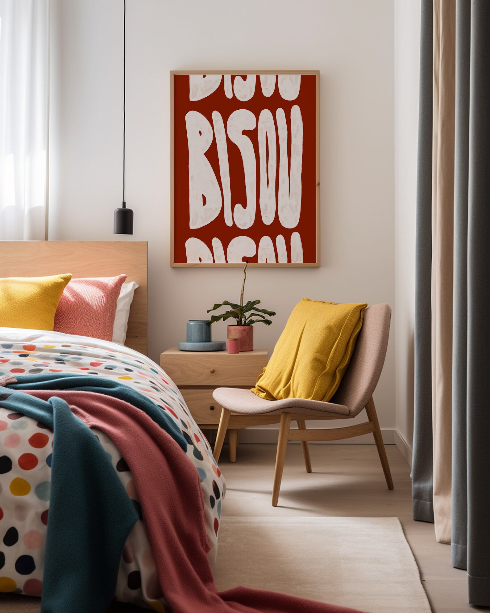 Bisou Poster, French Kiss Print, Typographic Print, Kiss Poster, French ...