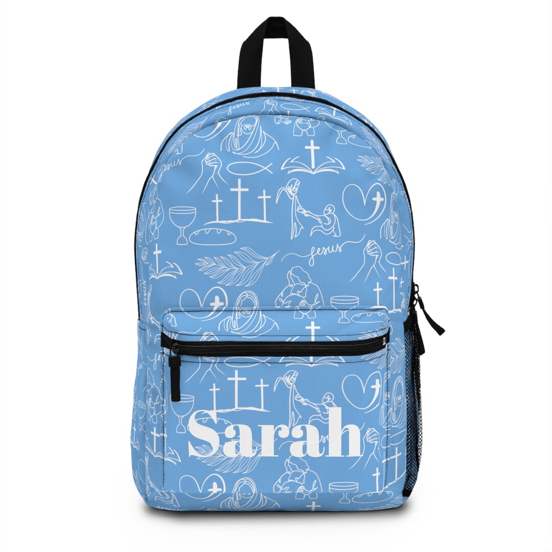 Custom Back to School Christian Backpack for High School Backpack ...