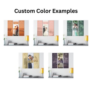 Wedding Vow Display Wedding Acrylic Prints Three Panel Print of Wedding ...