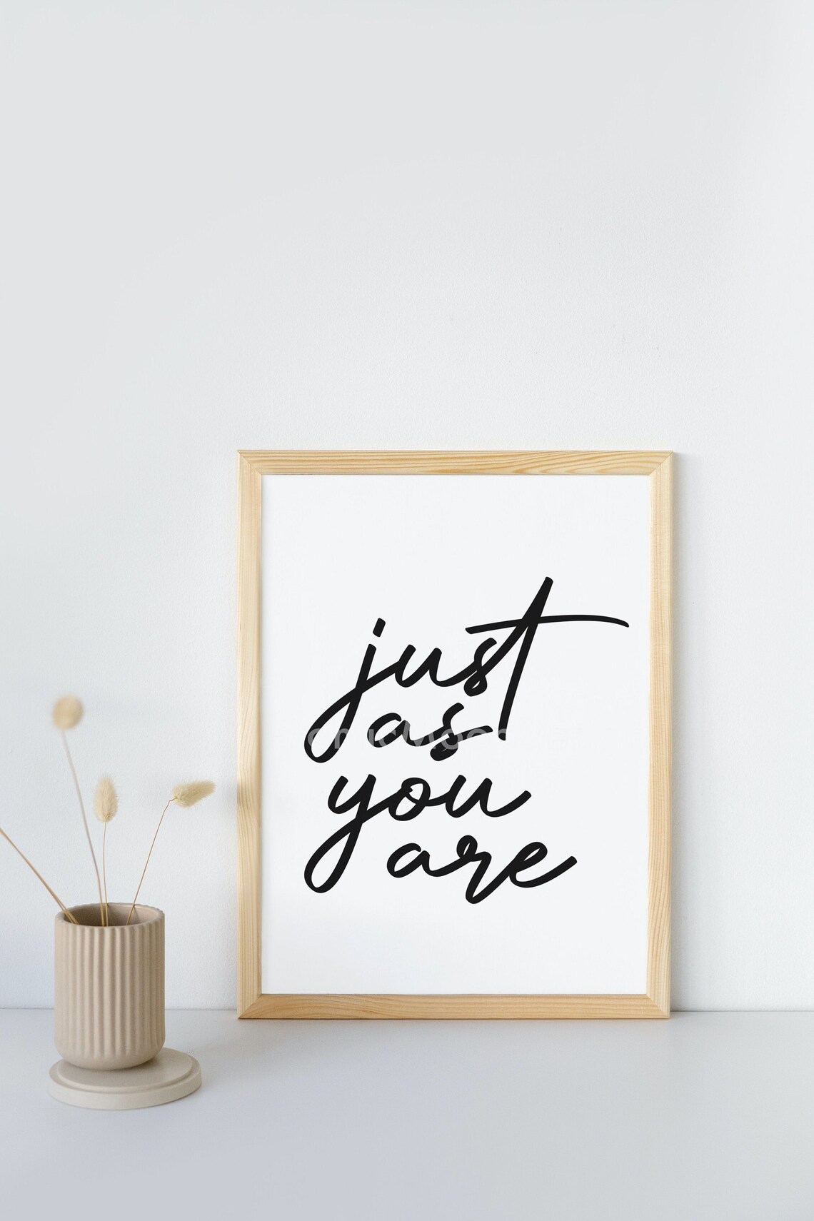 Just as You Are | Wall Art Print | SVG PNG JPEG | - Etsy