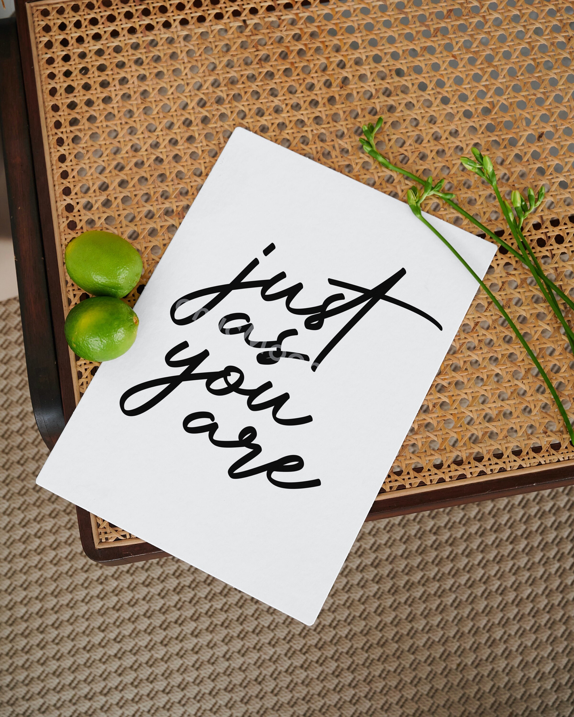 Just as You Are Wall Art Print SVG PNG JPEG - Etsy