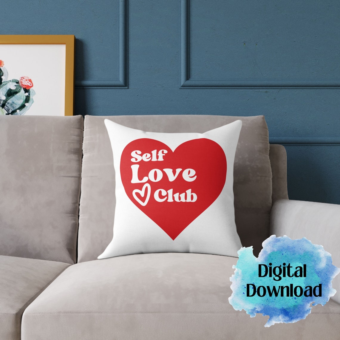 Self Love Club SVG, Self Love PNG, Cute Png, Cute Svg, Trendy Png ...