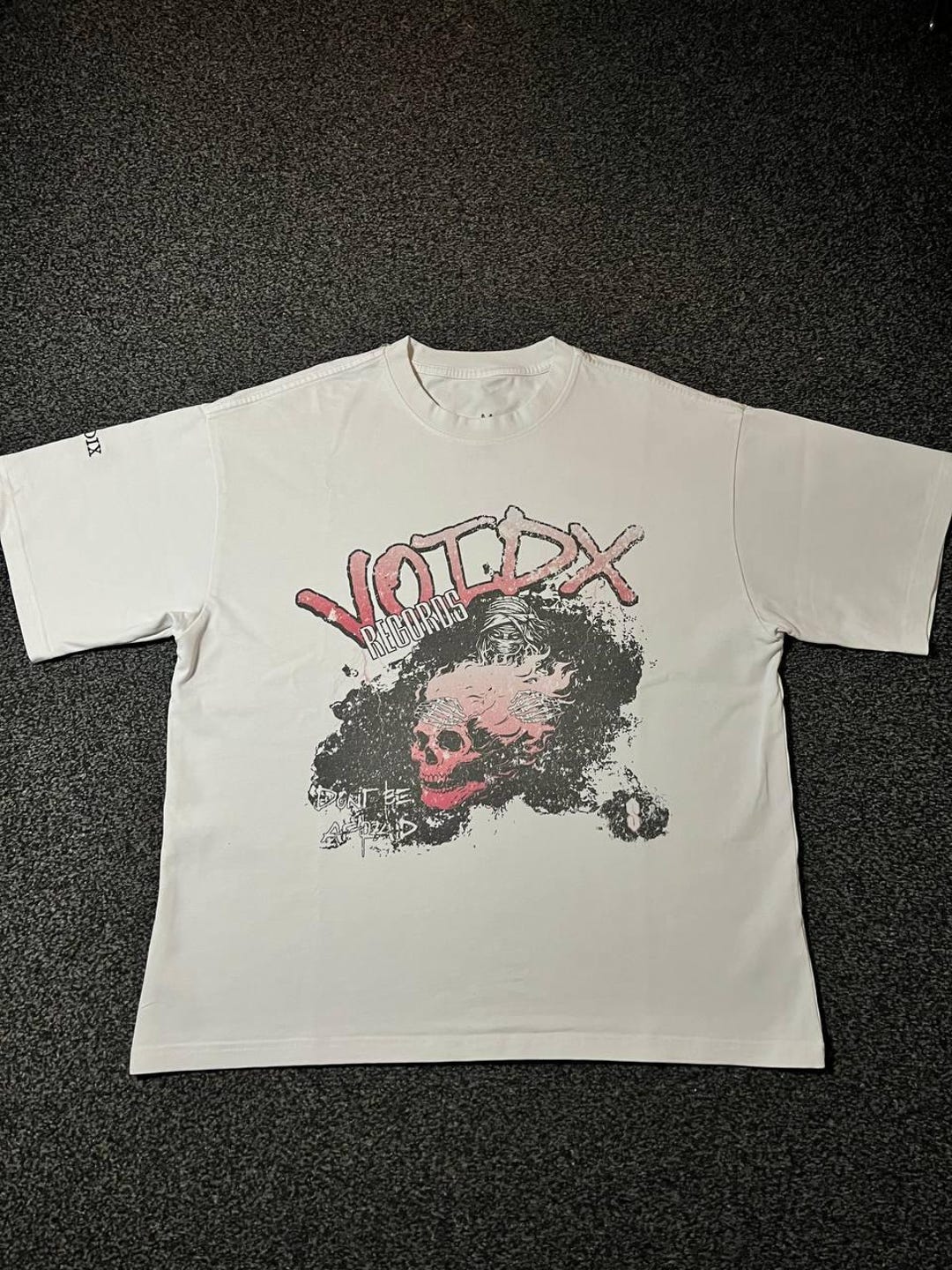 VOIDX Records Skull Edition Boxy T-shirt - Unisex - Etsy