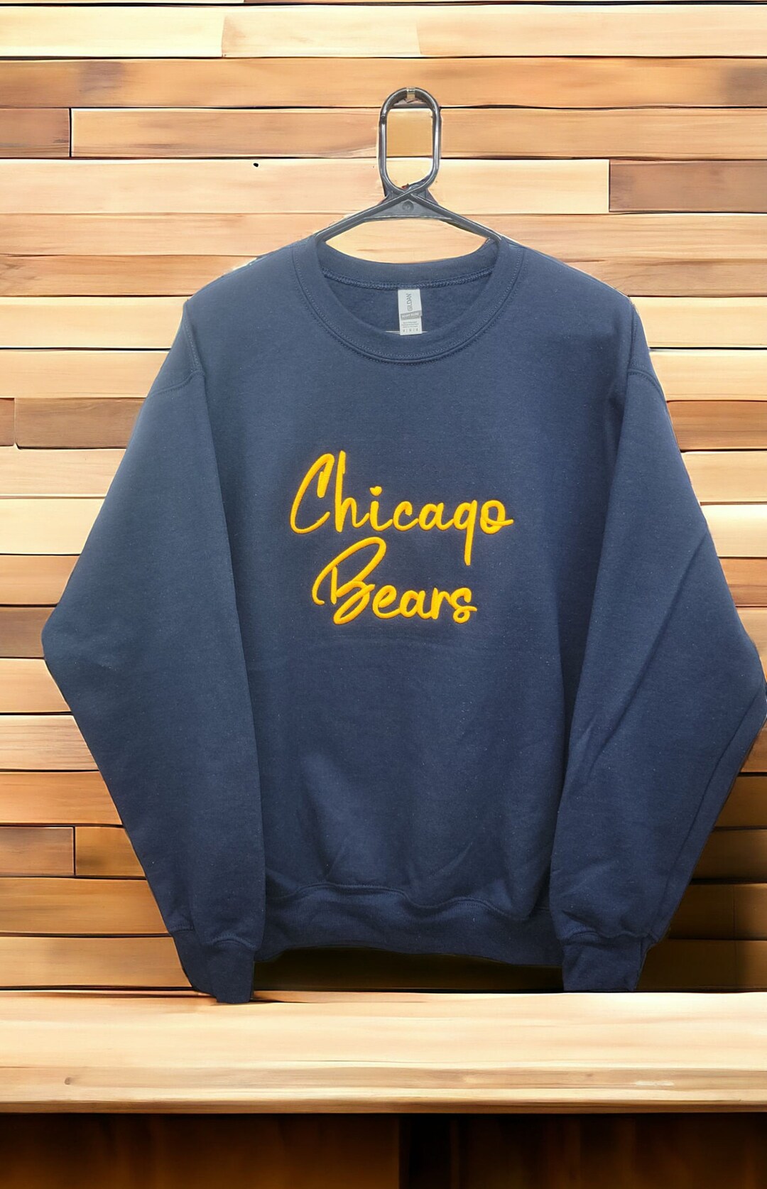 Custom Team Name Sweatshirt, Custom Puff Embroidered Mascot Sweatshirt ...