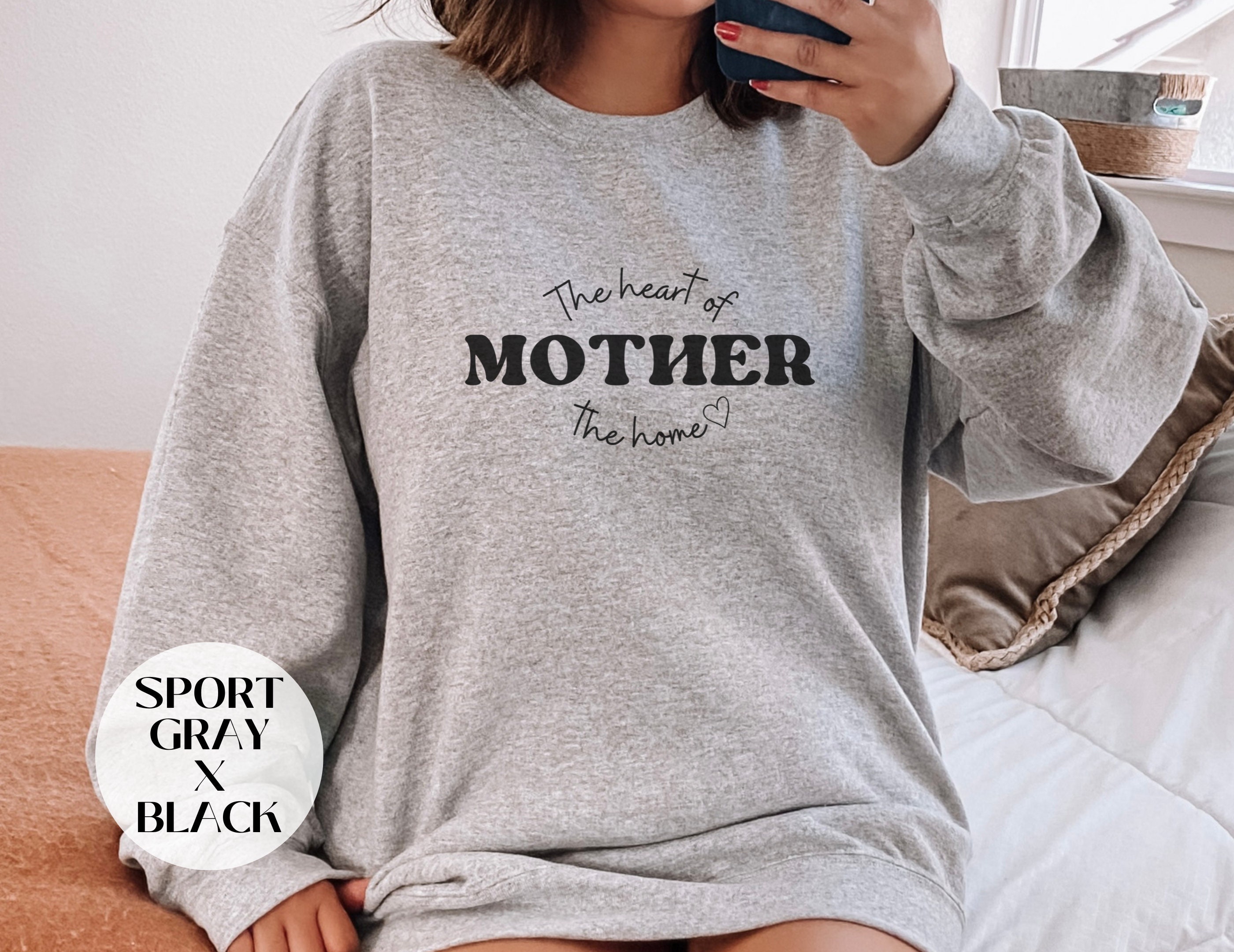 Mother Sweatshirt, Mother's Day Gift, Birthday Gift for Mom, Minimalist ...