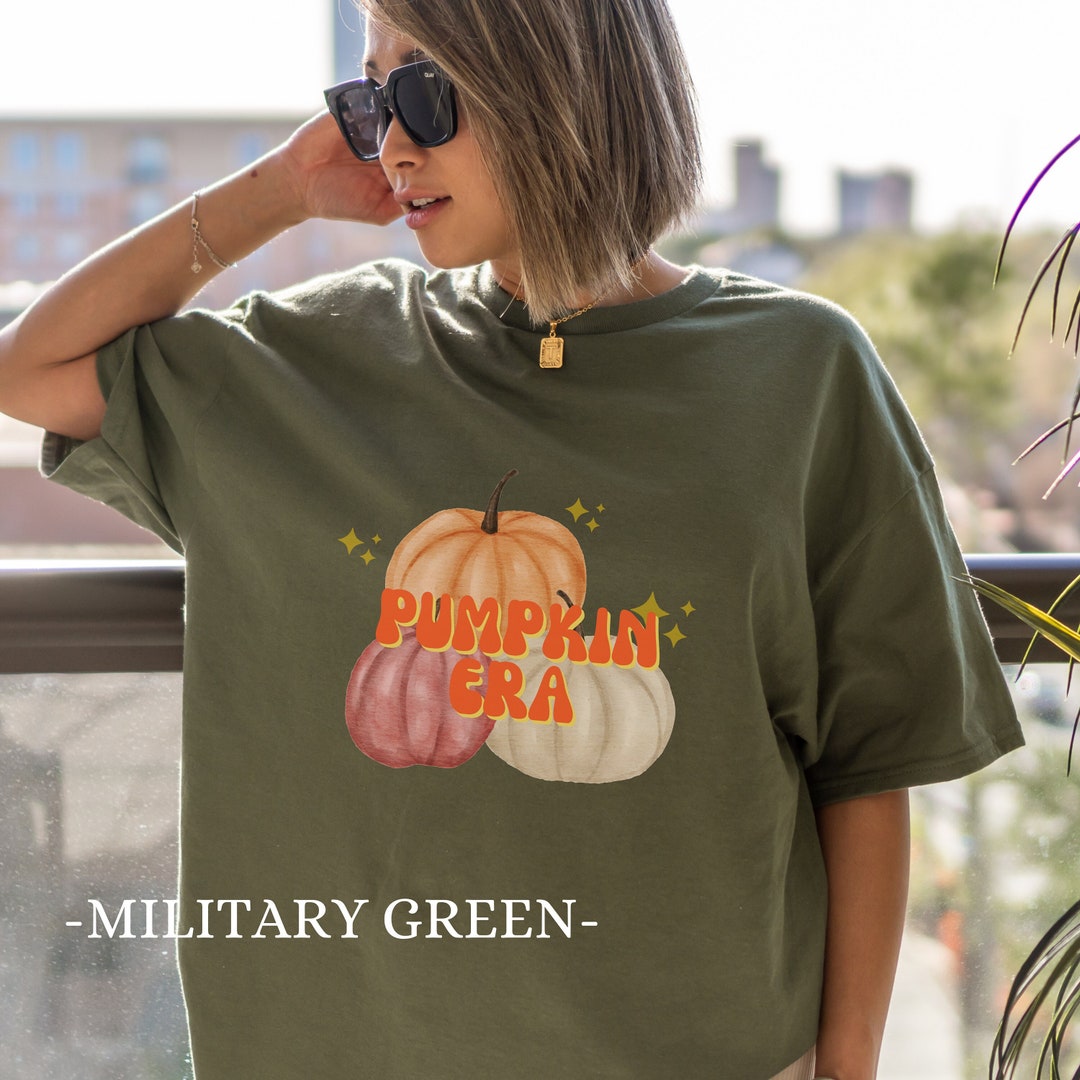 PUMPKIN ERA, PUMPKIN Shirt, Halloween Shirt, Thanksgiving Shirt - Etsy