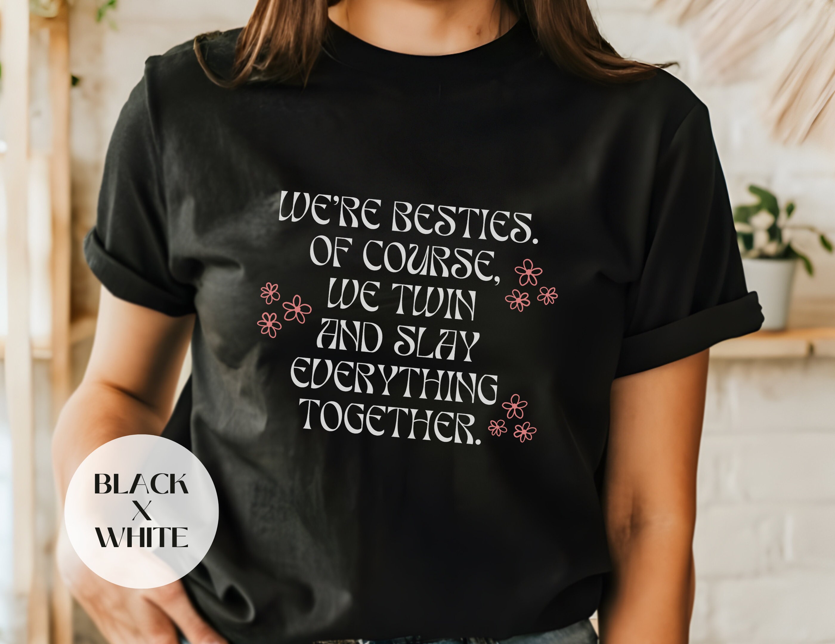 We're Besties Shirt, Bestie Gift, Trendy Shirt, Custom Besties Tee ...
