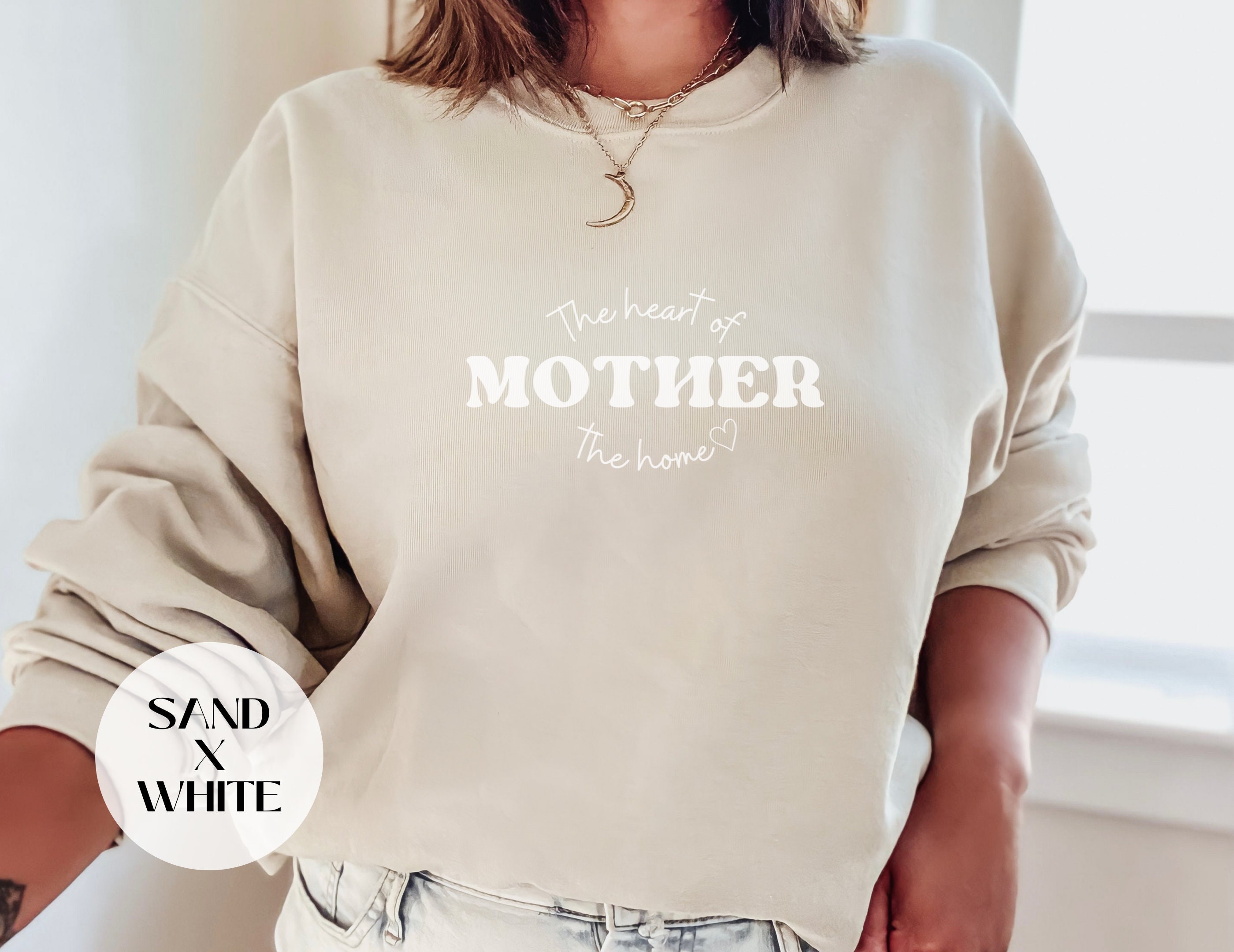 Mother Sweatshirt, Mother's Day Gift, Birthday Gift for Mom, Minimalist ...