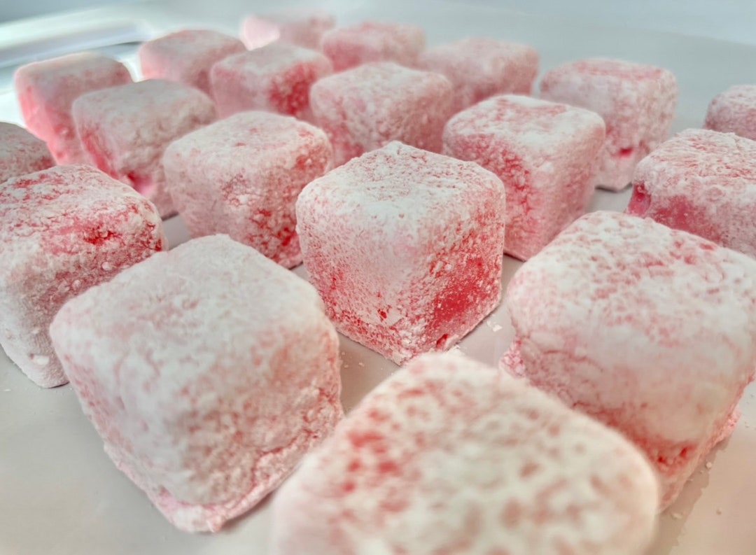 Strawberry Gourmet Mallows, Marshmallows, Confections - Etsy