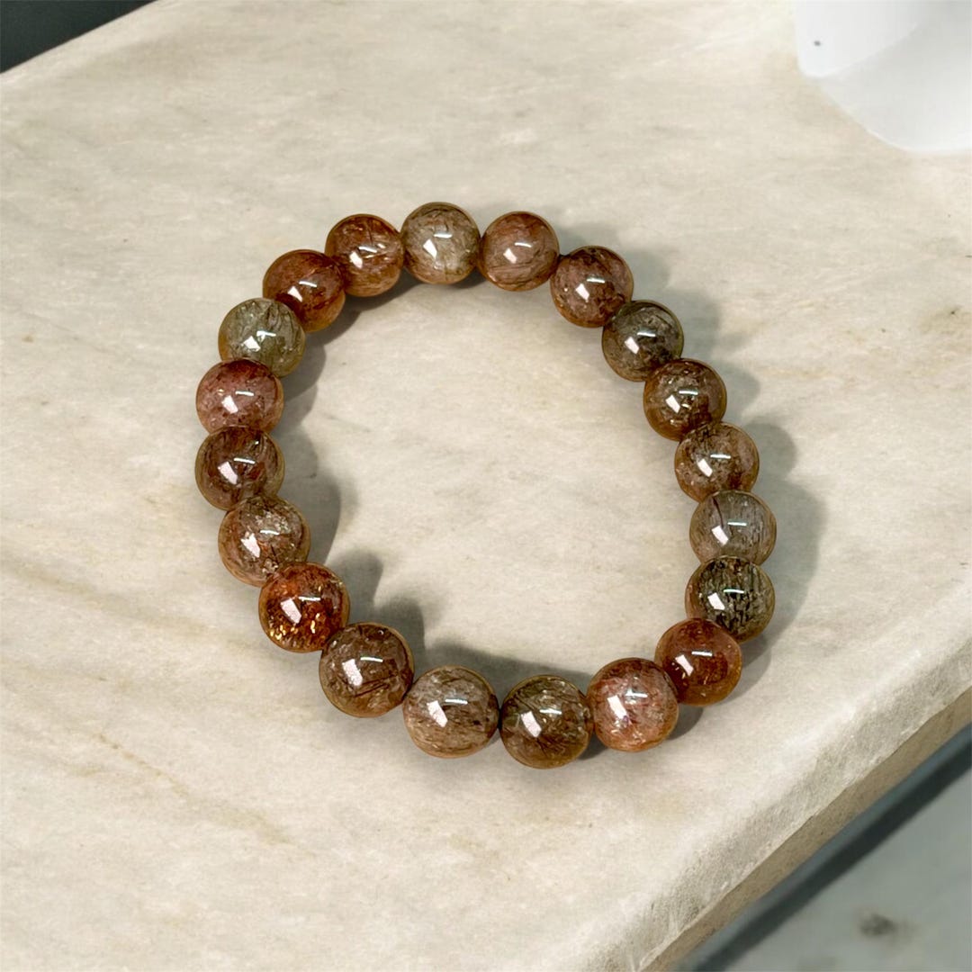 Black Gold Super Seven Bracelet | Manifestation & Energy | Unique ...