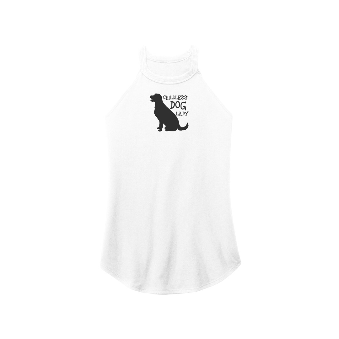 Childless Dog Lady Tank Top Progressive Politics Shirt for Liberal ...