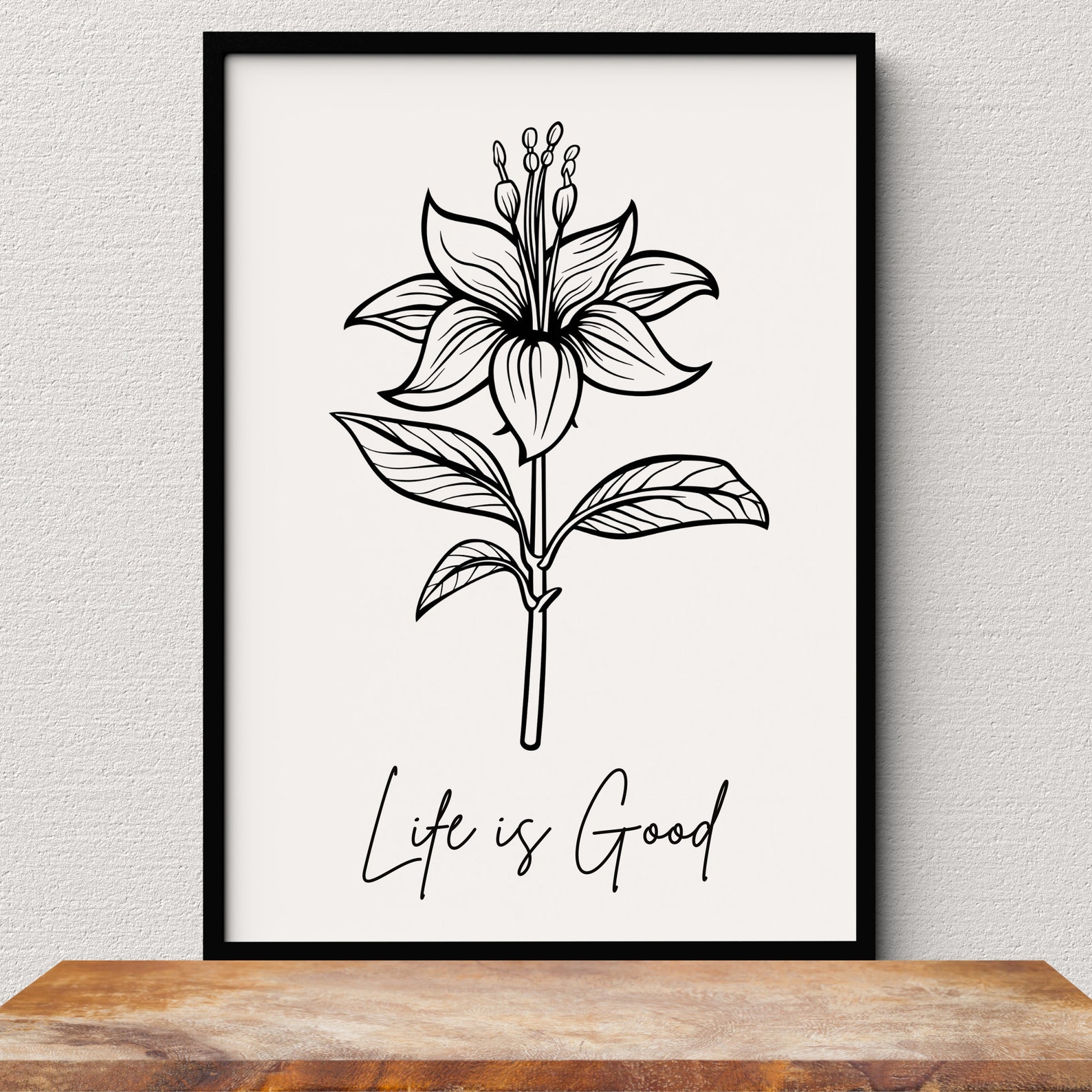 Single Flowers With Names Clipart Set of 45, Flower Sketch, Floral PNG ...