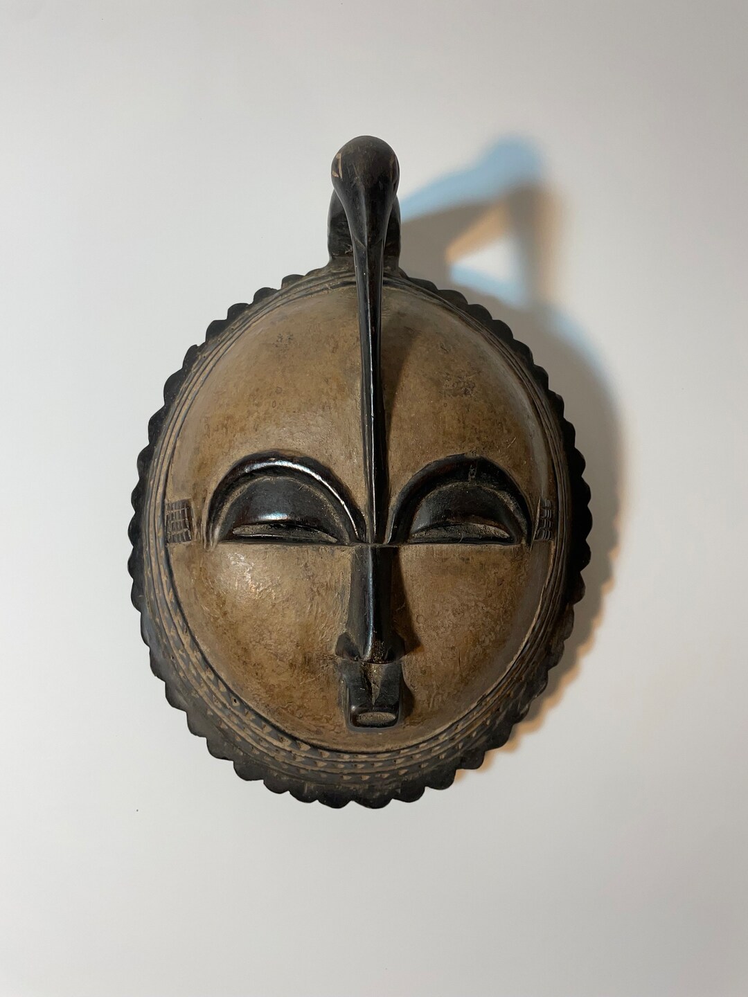 Beautiful Vintage Baoulé Harvest Mask, African Art, African Wall Decor ...