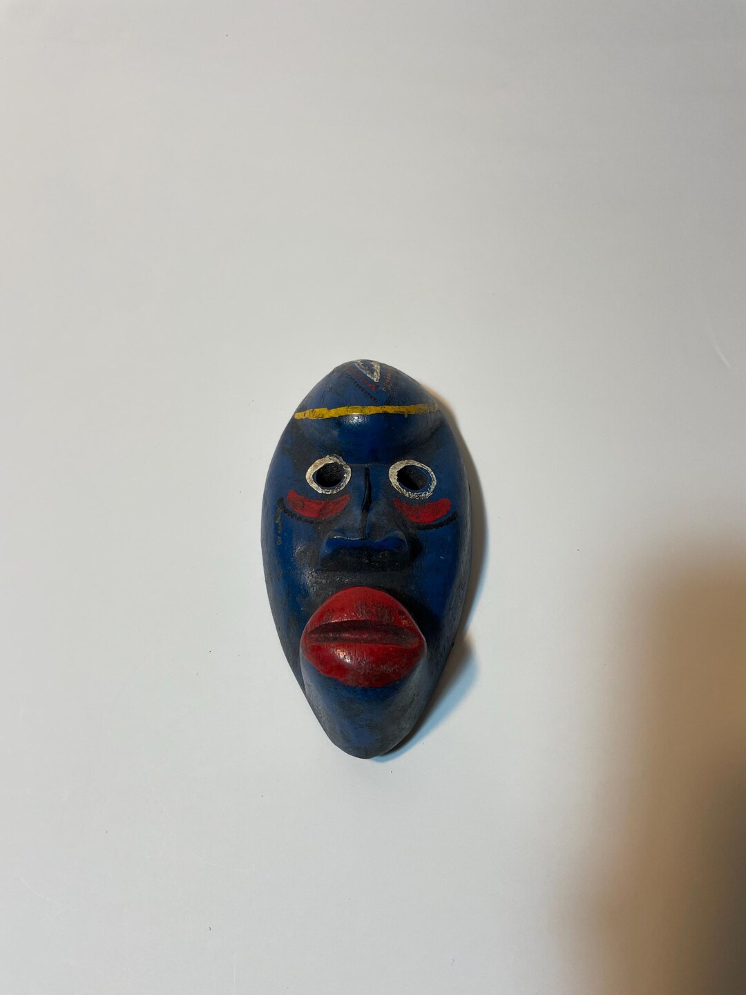 Blue Small Dan Passport Mask,african Mask, West African Culture ...