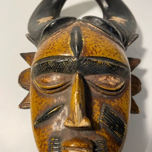 Beautiful Jimini Mask, African Art, African Wall Decor, - Etsy