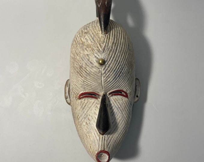 White Igbo Harvest Mask - A Symbol of Abundant Blessings - Etsy