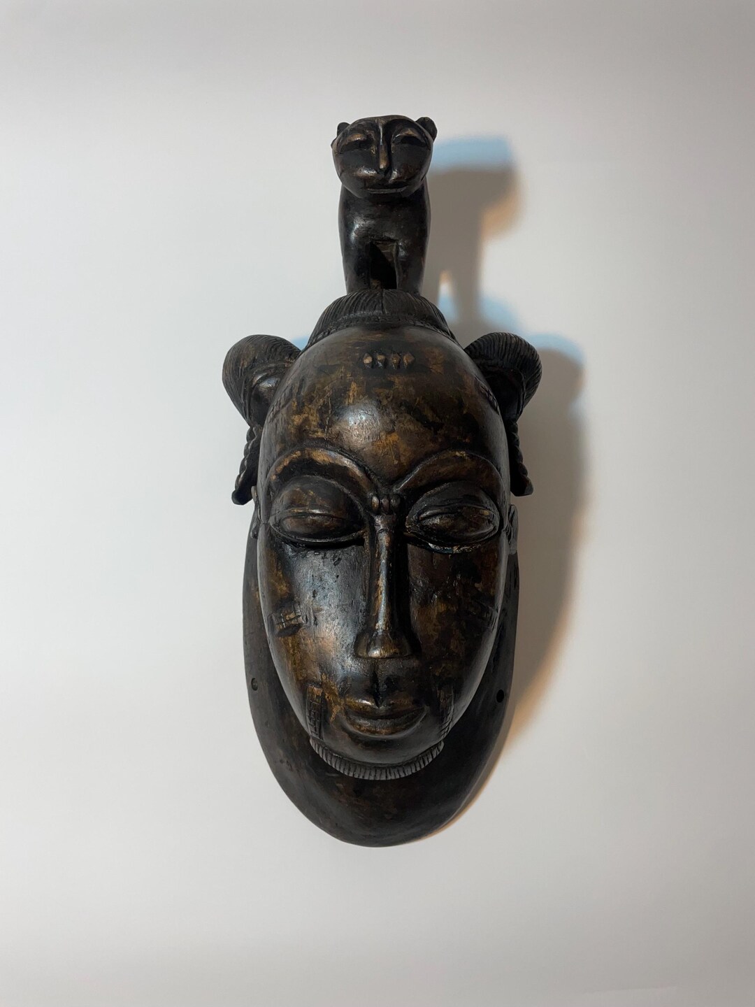 Gorgeous Baoulé Harvest Mask, African Art, African Wall Decor, Home ...