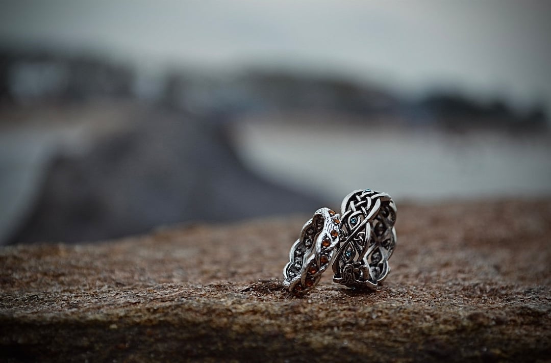 Timeless Elegance, Norse Unity Rings, Creative Gift for Him and Her ...
