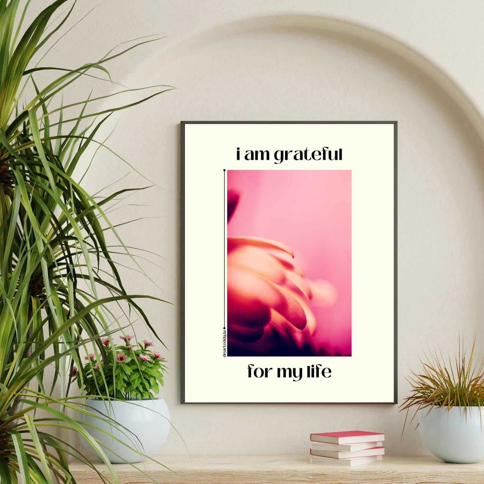 Retro Words of Affirmation Printable Downloadable Poster - Etsy