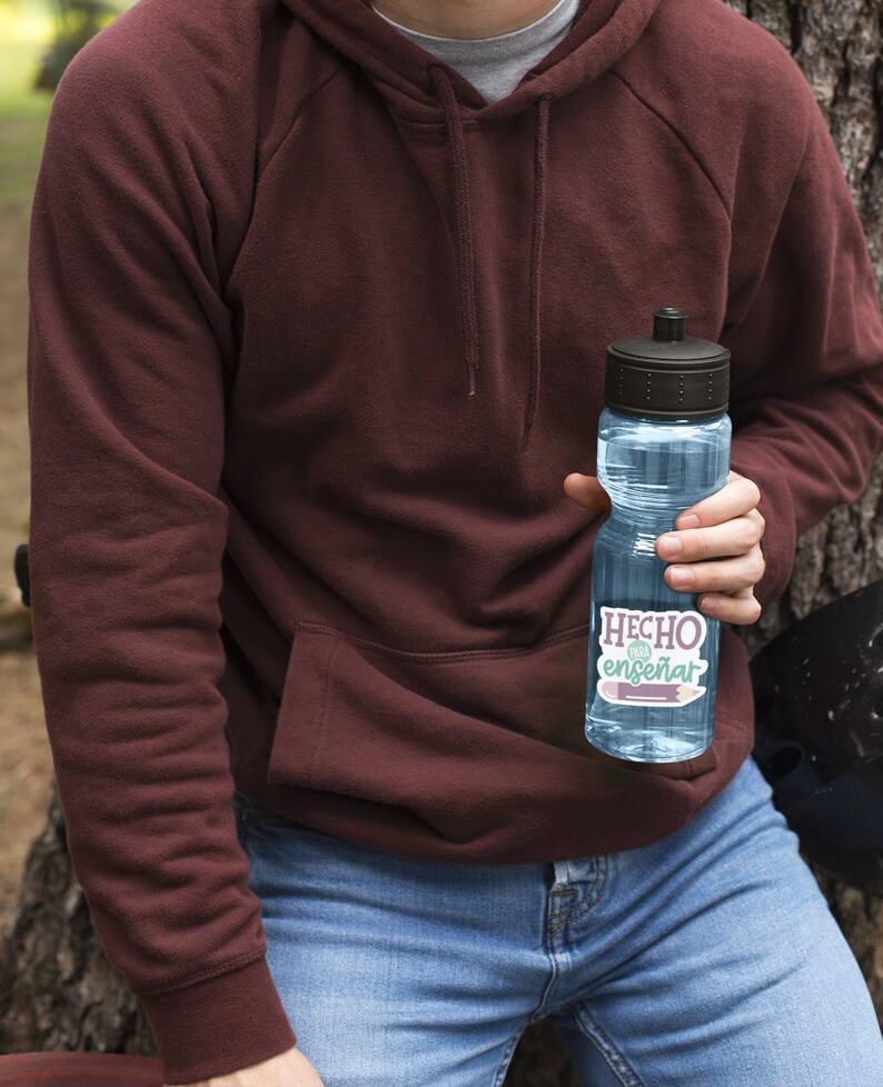 Hecho/hecha Para Enseñar Sticker Vibrant Spanish - Etsy