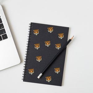 School Mascot Tiger Stickers - Vibrant 1x1 Inch Tiger Head Decals ...