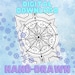 Snowflake Zentangle -winter Snowflake -winter Coloring Page -hand-drawn ...