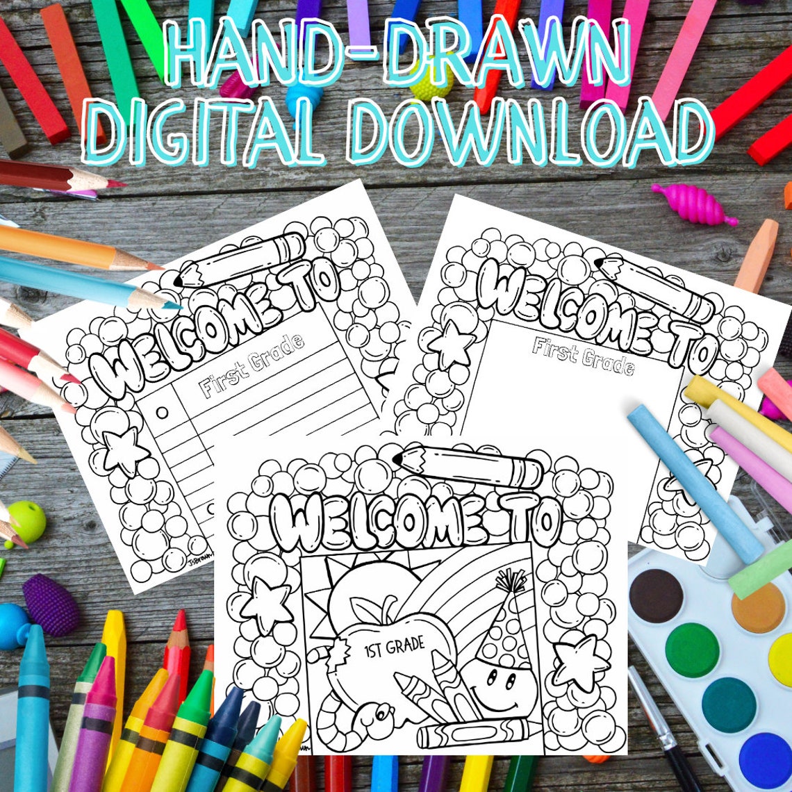 First Grade Sheets - Welcome to First Grade Drawing Sheet -welcome to ...
