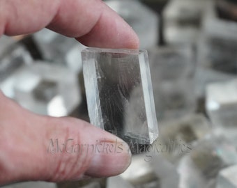 Optical Calcite Crystal Tumbled Stone Polished Stone - Etsy