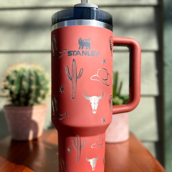 Western Stanley Cup 40oz - Etsy