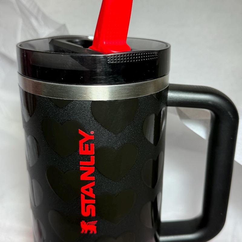 Black Stanley With Hearts - Etsy