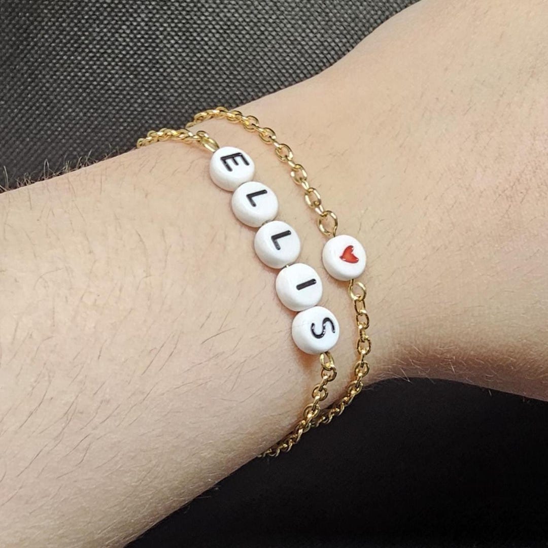 Custom Gold Bracelet - Etsy