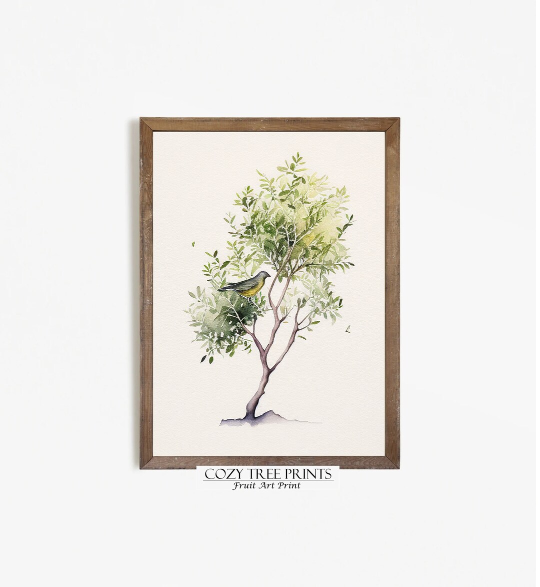 Printable Myrtle Tree Watercolor Printable Bird Watercolor - Etsy