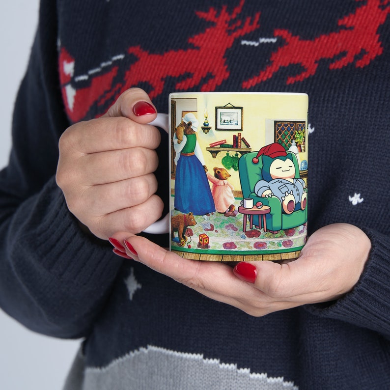 Sleepytime Tea Snorlax Funny Mug - Etsy