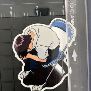 Shinji Ikari Chair Meme Sticker - Etsy