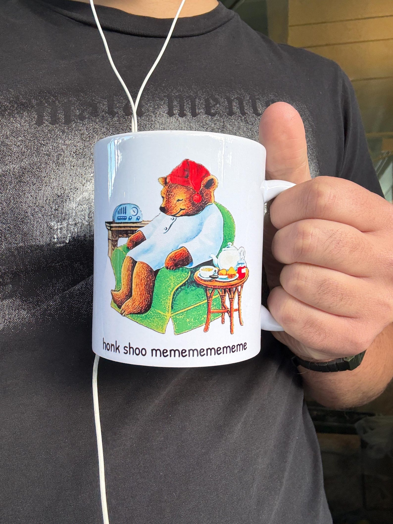 Sleepytime Bear "honk Shoo Memememememe" 11oz Mug - Etsy