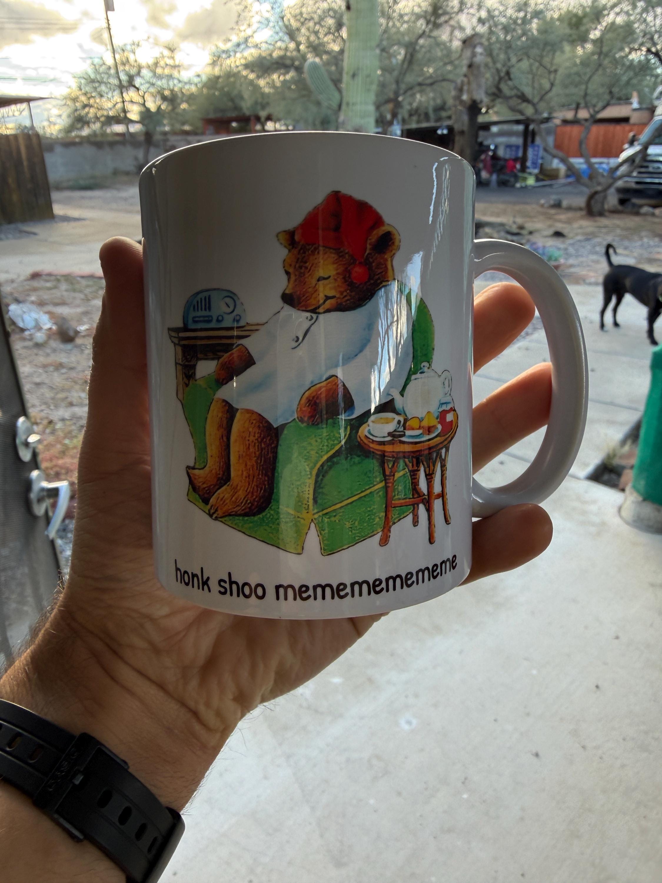 Sleepytime Bear "honk Shoo Memememememe" 11oz Mug - Etsy
