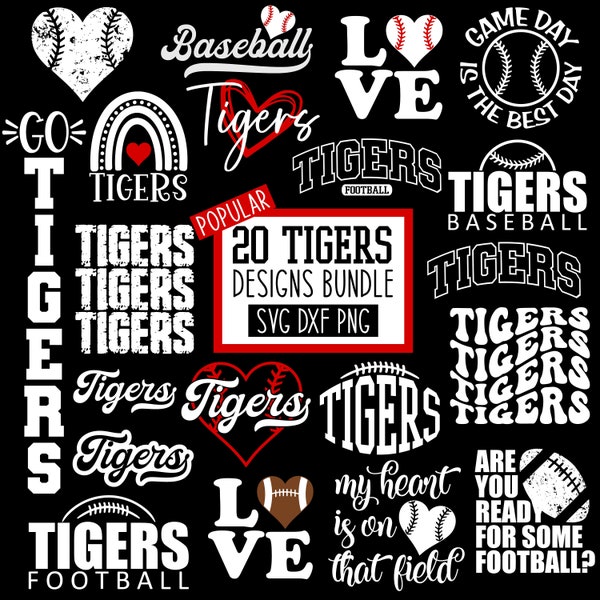 Tiger Svg - Etsy