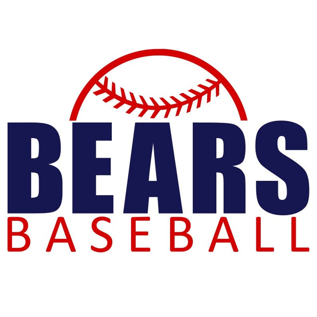 Bears SVG Bears Baseball SVG Baseball Shirt SVG Digital - Etsy