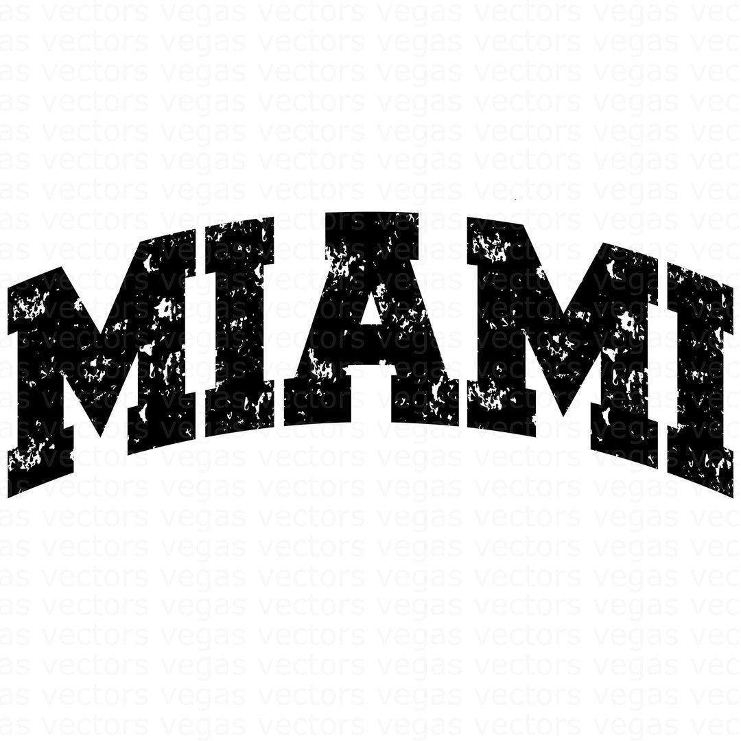 Miami SVG, Miami PNG, Miami Grunge, Distressed, Miami, Florida, Instant ...