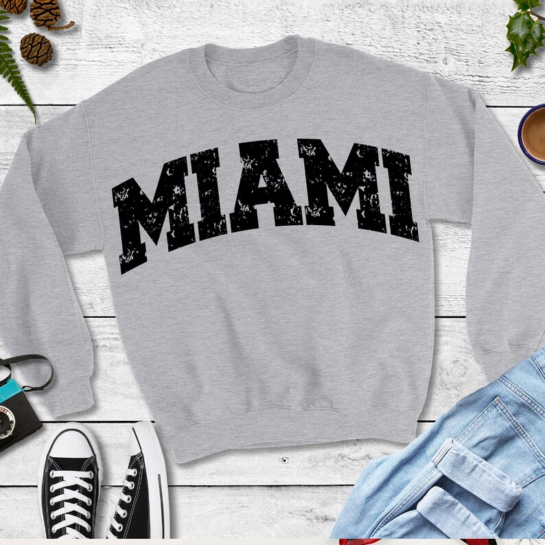 Miami SVG, Miami PNG, Miami Grunge, Distressed, Miami, Florida, Instant ...