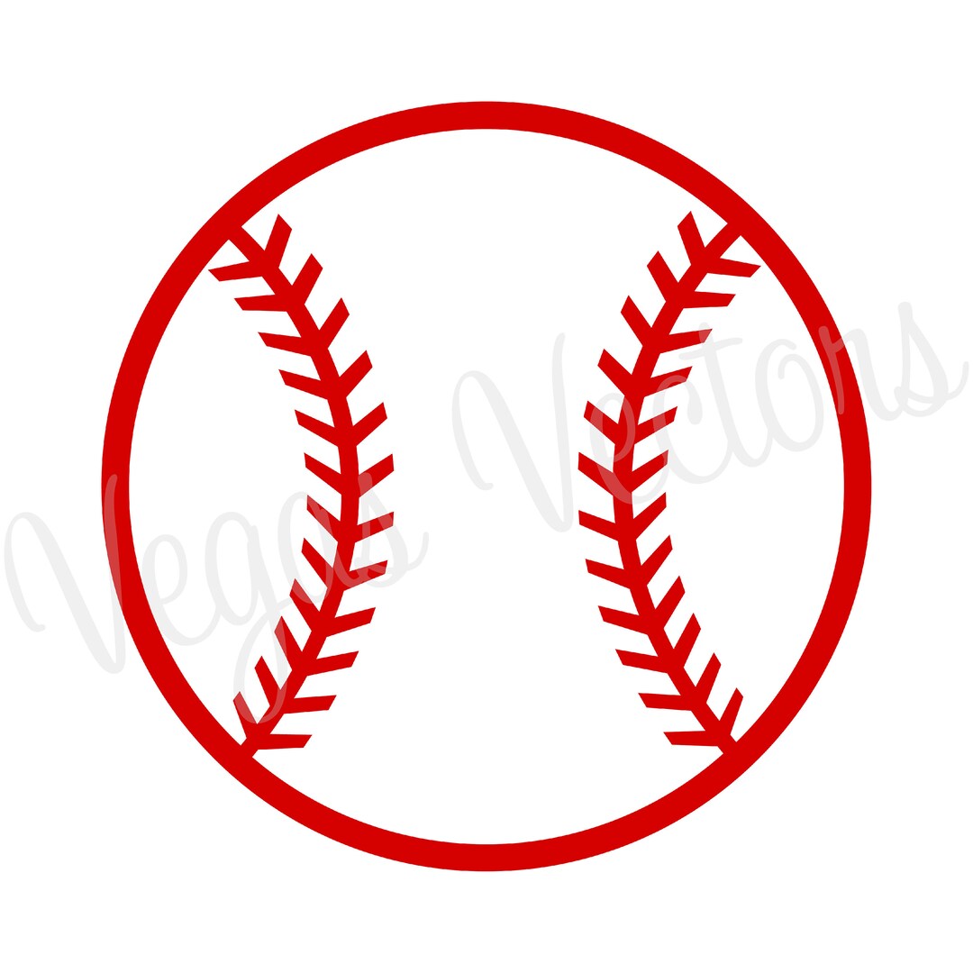 Baseball Outline SVG, Baseball Outline Clipart PNG, Baseball SVG ...