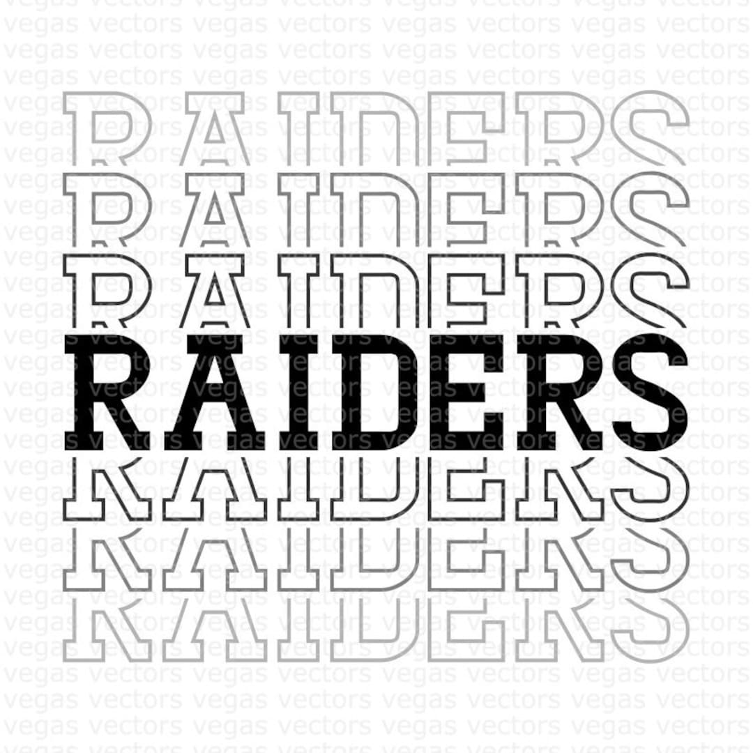 Raider SVG, Raider PNG, Raider Outline Stacked, Descarga instantánea ...