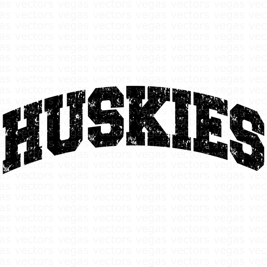 Huskies SVG, Huskies PNG, Huskies Grunge, Distressed, Instant Download ...
