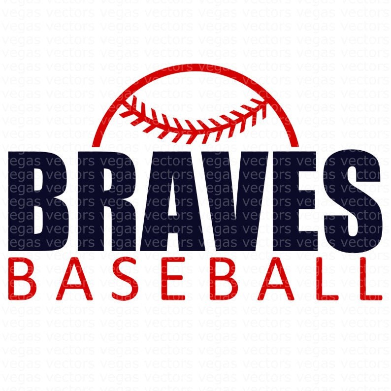 Braves Baseball Clip Art