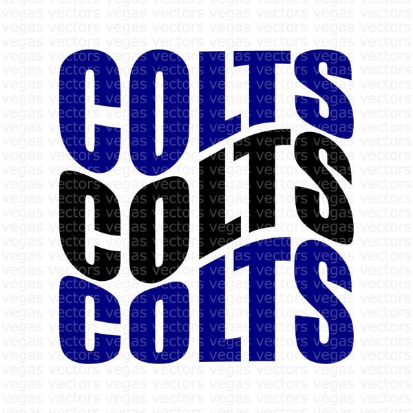 Colts Svg - Etsy